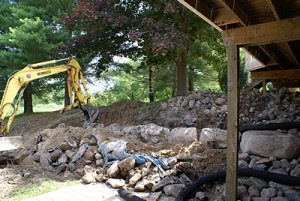 walkout retaining walls | The Phase Place